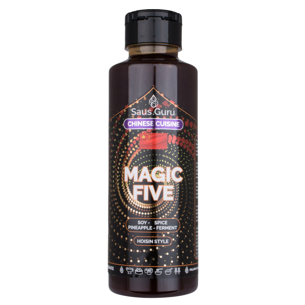 Saus.guru Magic Five - Aziatische saus - Buiten.studio