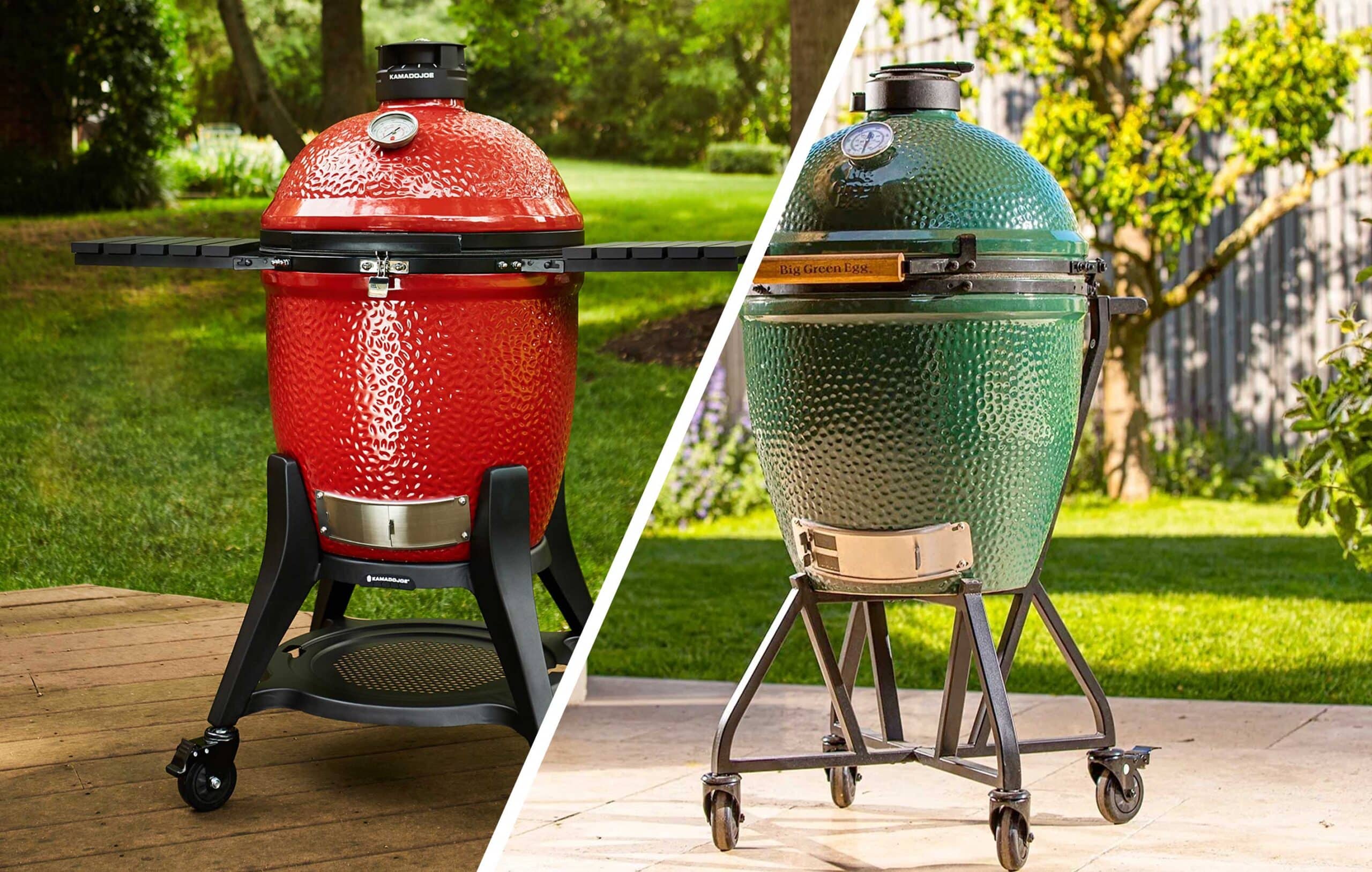 Big Green Egg vs Kamado Joe: wie wint de strijd om de beste kamado? - Buiten.studio